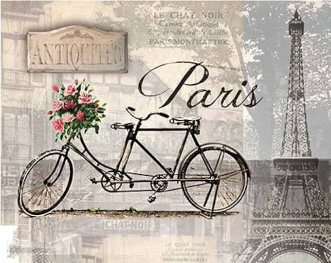 Paris Decoupage Rice Paper R0499 - Etsy