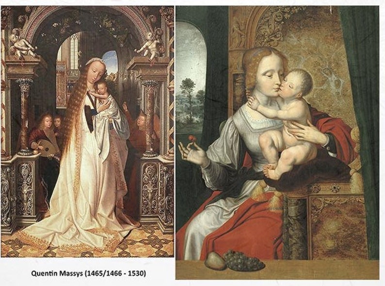 Decoupage Rice Paper Madonna R1619 - Etsy