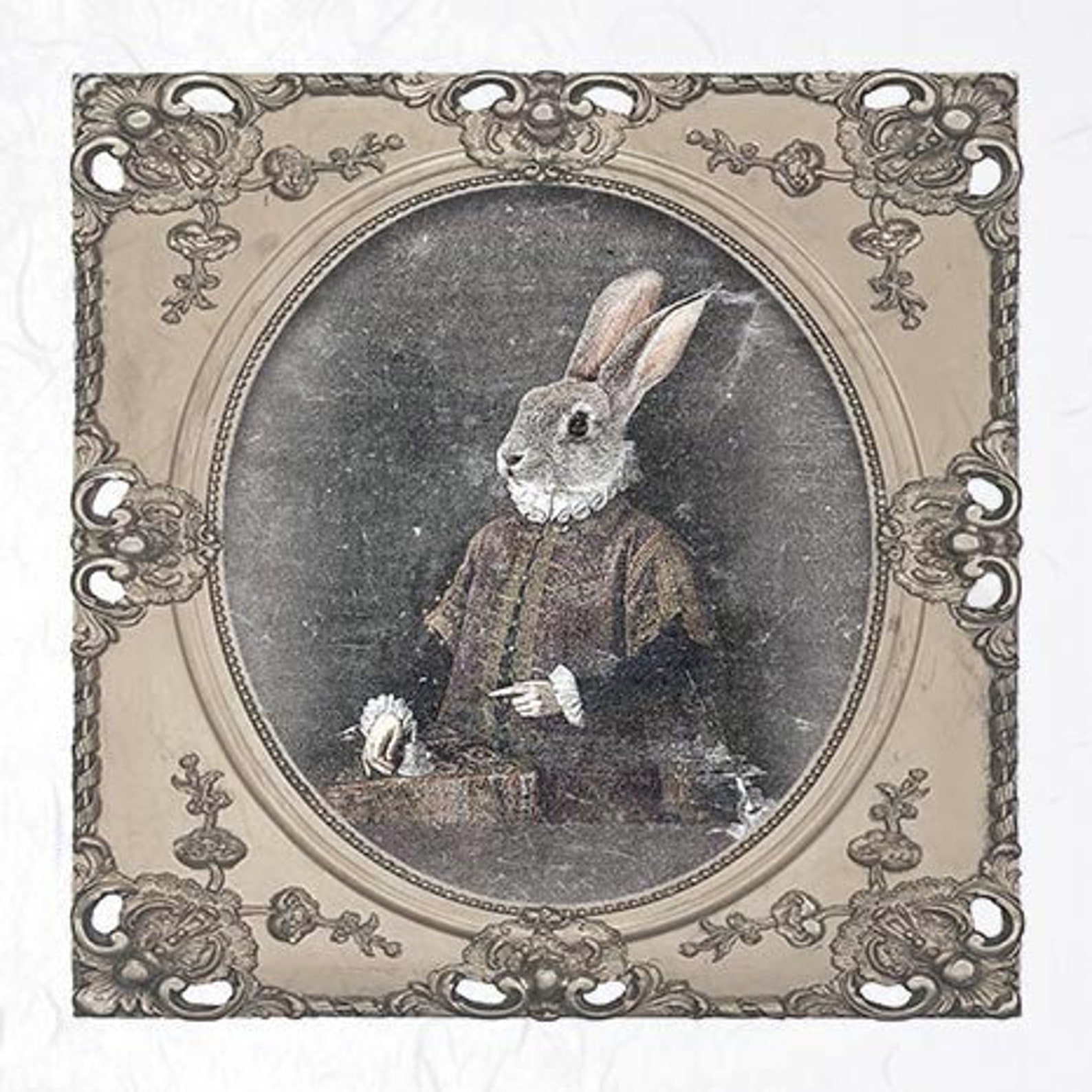 RABBITS IN COSTUMES a Set of 6 Mini Sheets. Rice Paper for - Etsy