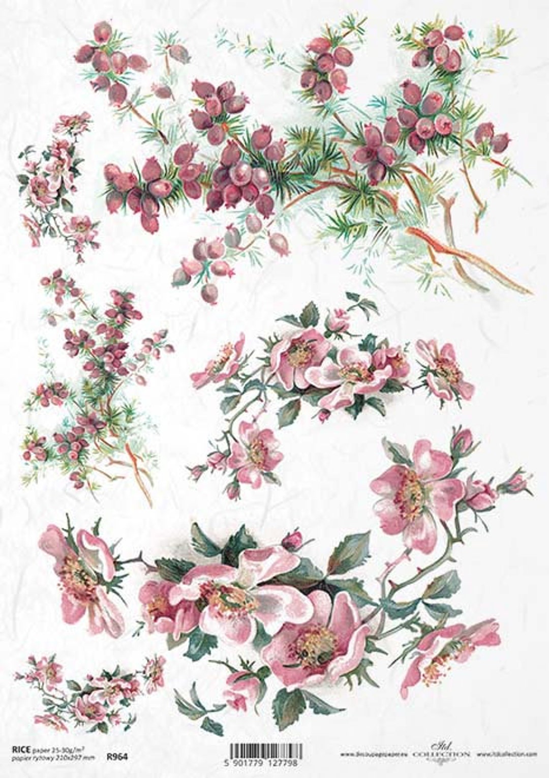 Rice Paper for Decoupage. Picture for Decoupage. Decorative Paper ...