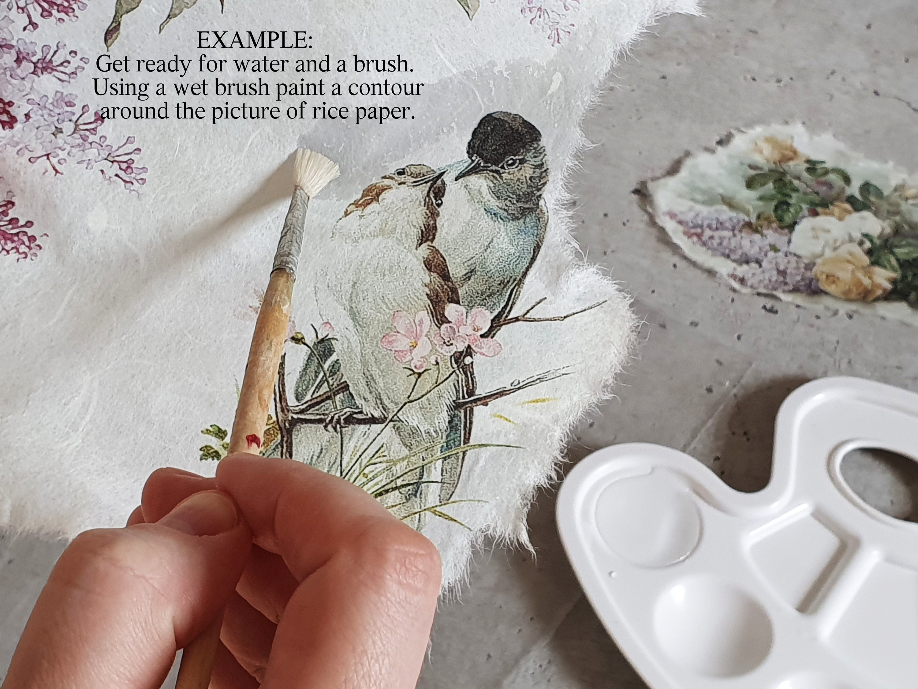 Rice Paper Painting Techniques