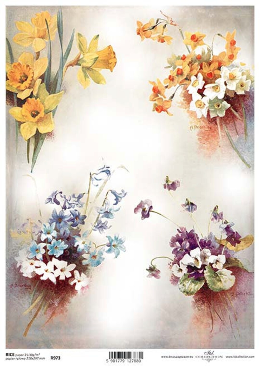 Rice Paper for Decoupage Decoupage Paper Craft Paper R973 - Etsy