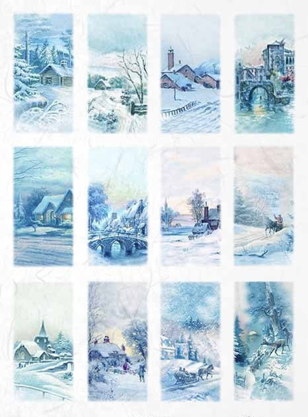 CHRISTMAS Decoupage Rice Paper R1497 - Etsy