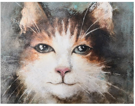 CAT Rice Paper for Decoupage Scrapbooking Album arab_a4z1 | Etsy