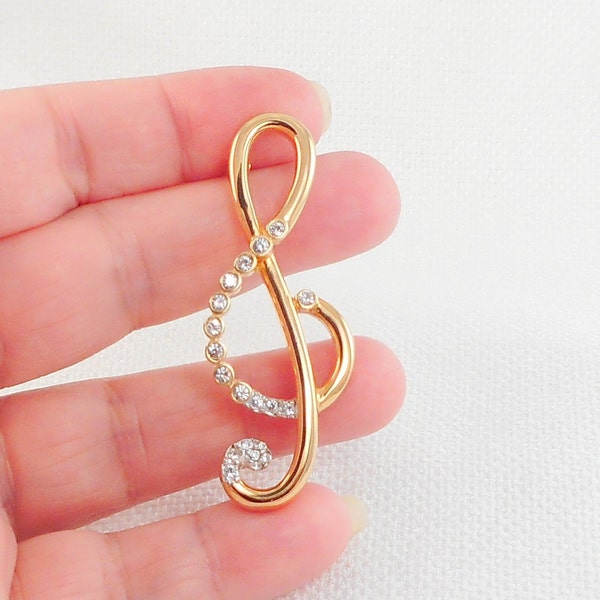 Treble Clef Pin - Etsy
