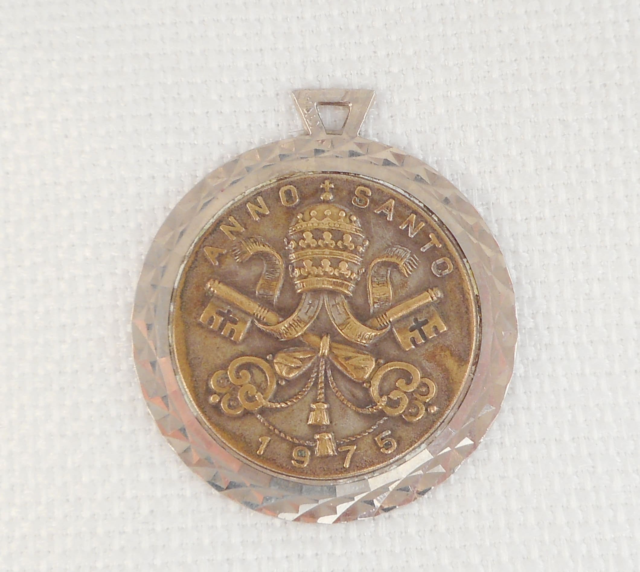 Vintage 1975 Anno Santo Holy Year Medal Pendant Italy Signed - Etsy