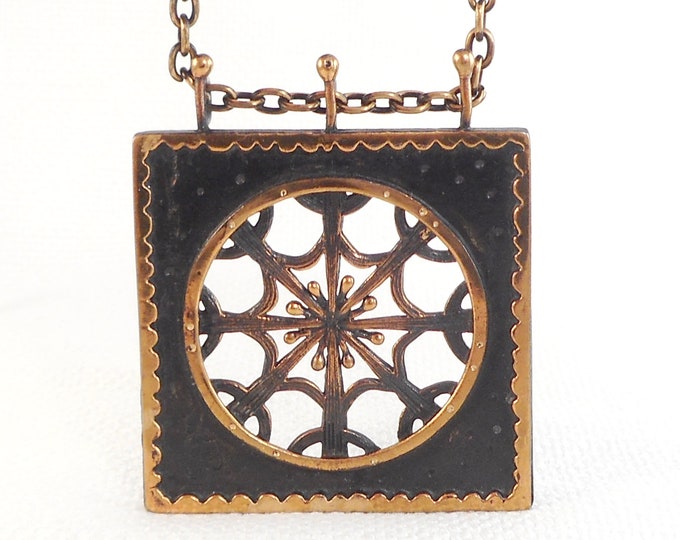 Vintage Pentti Sarpaneva 1970's Finland Bronze Necklace Sarpaneva Koko ...