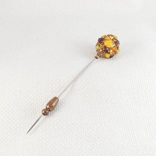 Rhinestone Stick Pin - Etsy