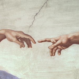 Michelangelo H nde Gottes Und Adams Detail Aus Der Sch pfung Adams michelangelo-h-nde-gottes-und-adams-detail-aus-der-sch-pfung-adams