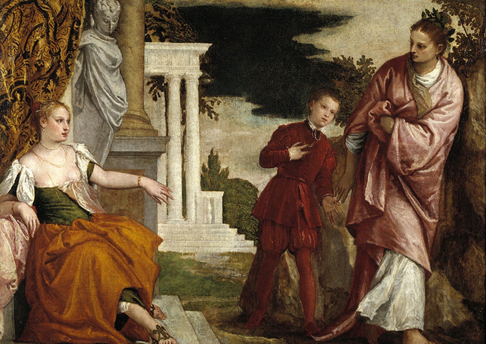 Veronese: A Young Man Between Vice and Virtue. Fine Art - Etsy