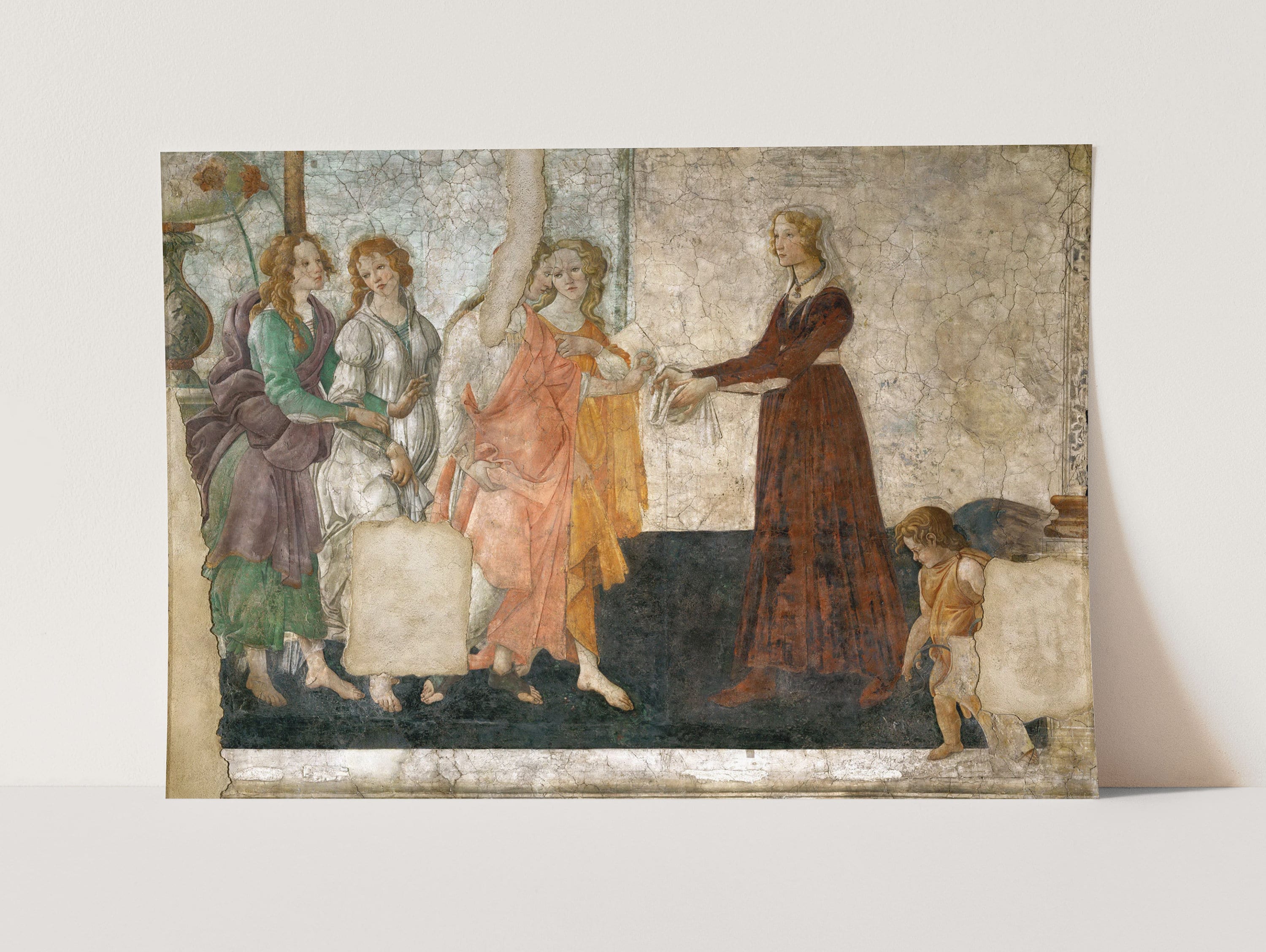 Premium Giclée Print von Sandro Botticelli: Venus und die drei Grazien ...