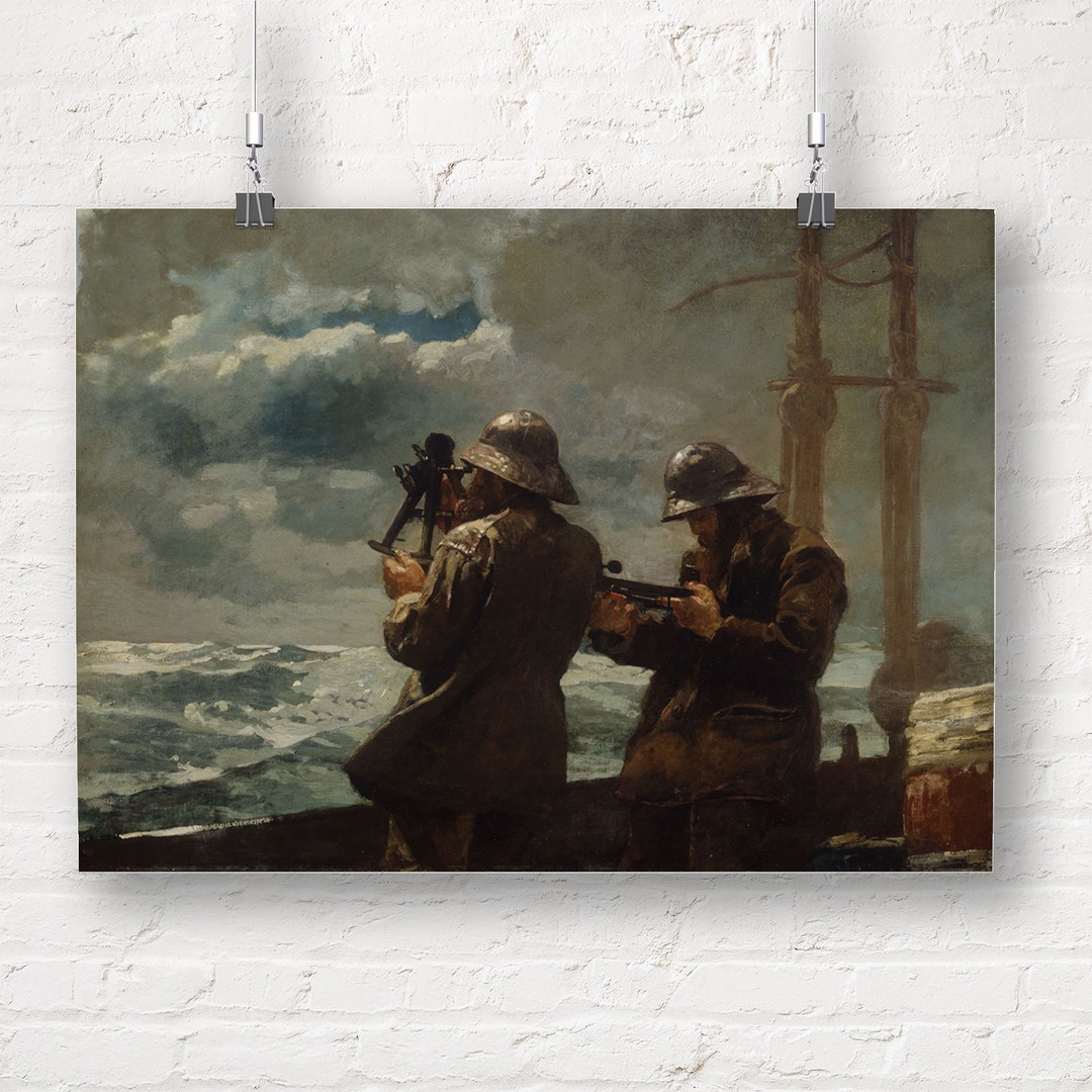 Winslow Homer: Eight Bells. Fine Art Print/poster - Etsy