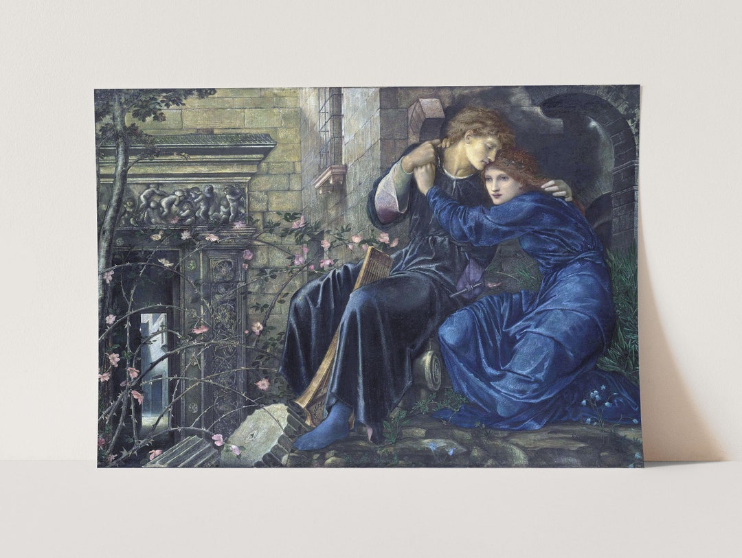 Edward Burne-jones “love Among the Ruins” | Premium Giclée Art Print ...