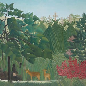 Henri Rousseau: the Waterfall. Fine Art Print/poster (004536) - Etsy UK