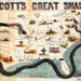 Scott's Great Snake. Cartoon Map Illustrating Gen. Winfield Scott's ...