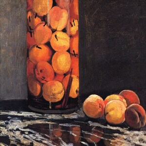 Claude Monet: Pot of Peaches/the Peach Glass. Fine Art Print/poster ...