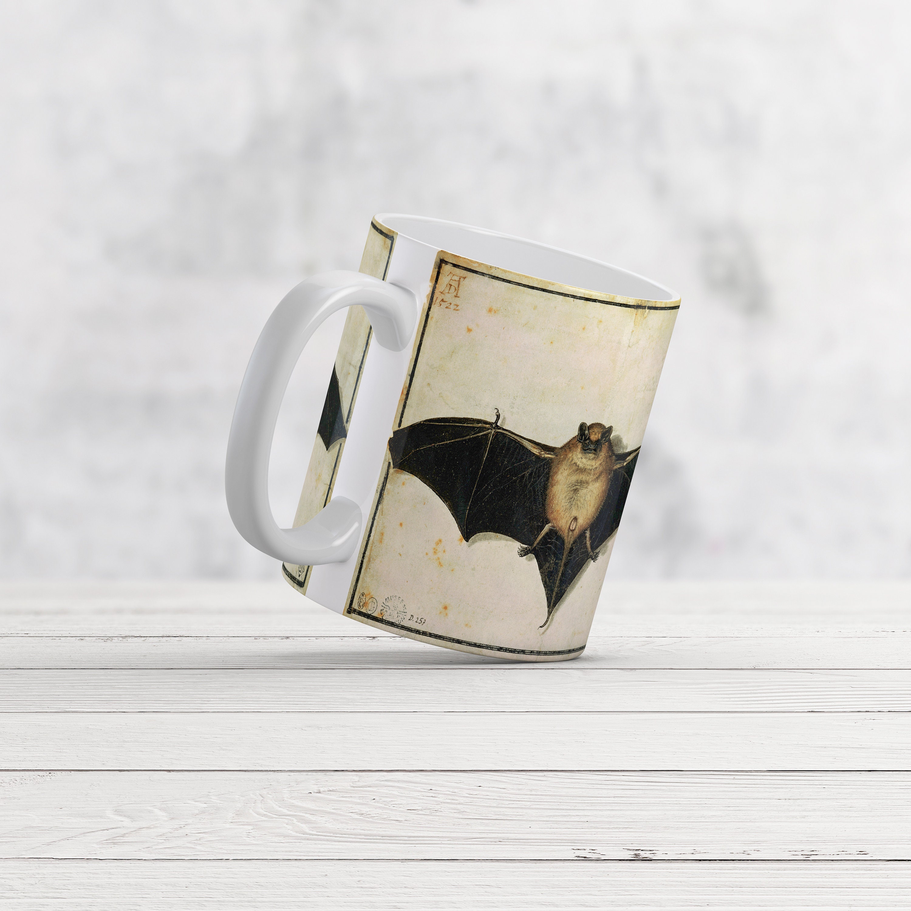 Albrecht Durer: Bat. Fine Art Mug/Cup. Ideal Gift Coffee/Tea | Etsy
