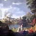 Nicolas Poussin: Landscape With Orpheus and Eurydice. Fine Art Print ...