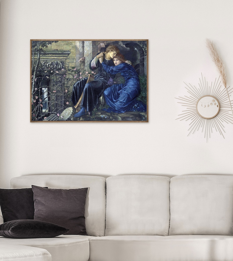 Edward Burne-jones “love Among the Ruins” | Premium Giclée Art Print ...