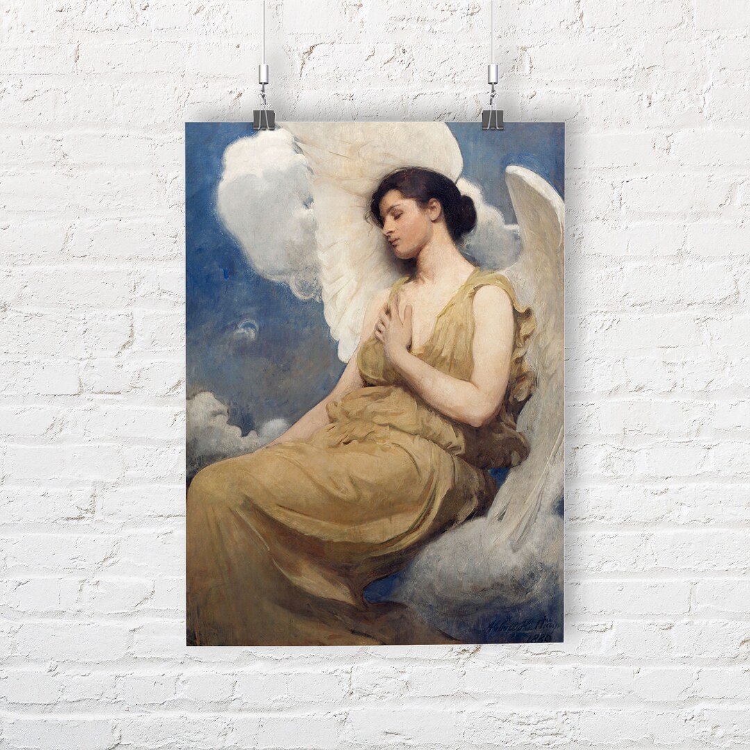 Abbott Handerson Thayer: Winged Figure. Fine Art Print/poster - Etsy