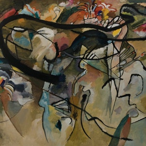 Wassily Kandinsky: Composition V. Fine Art Print/poster (00534) - Etsy