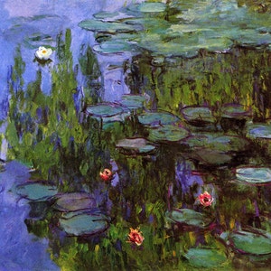 Claude Monet: Sea Roses. Fine Art Print/poster (00780) - Etsy