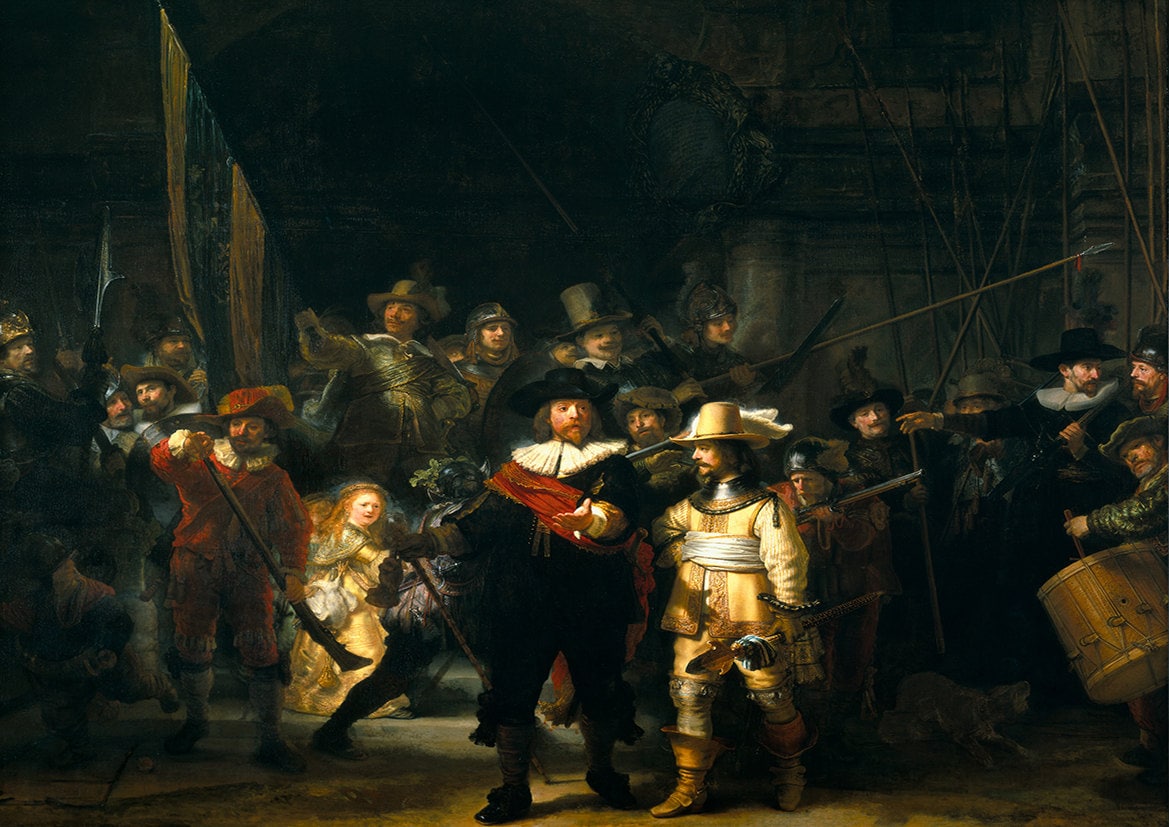 Rembrandt: the Night Watch. Fine Art Print/poster (00552) - Etsy