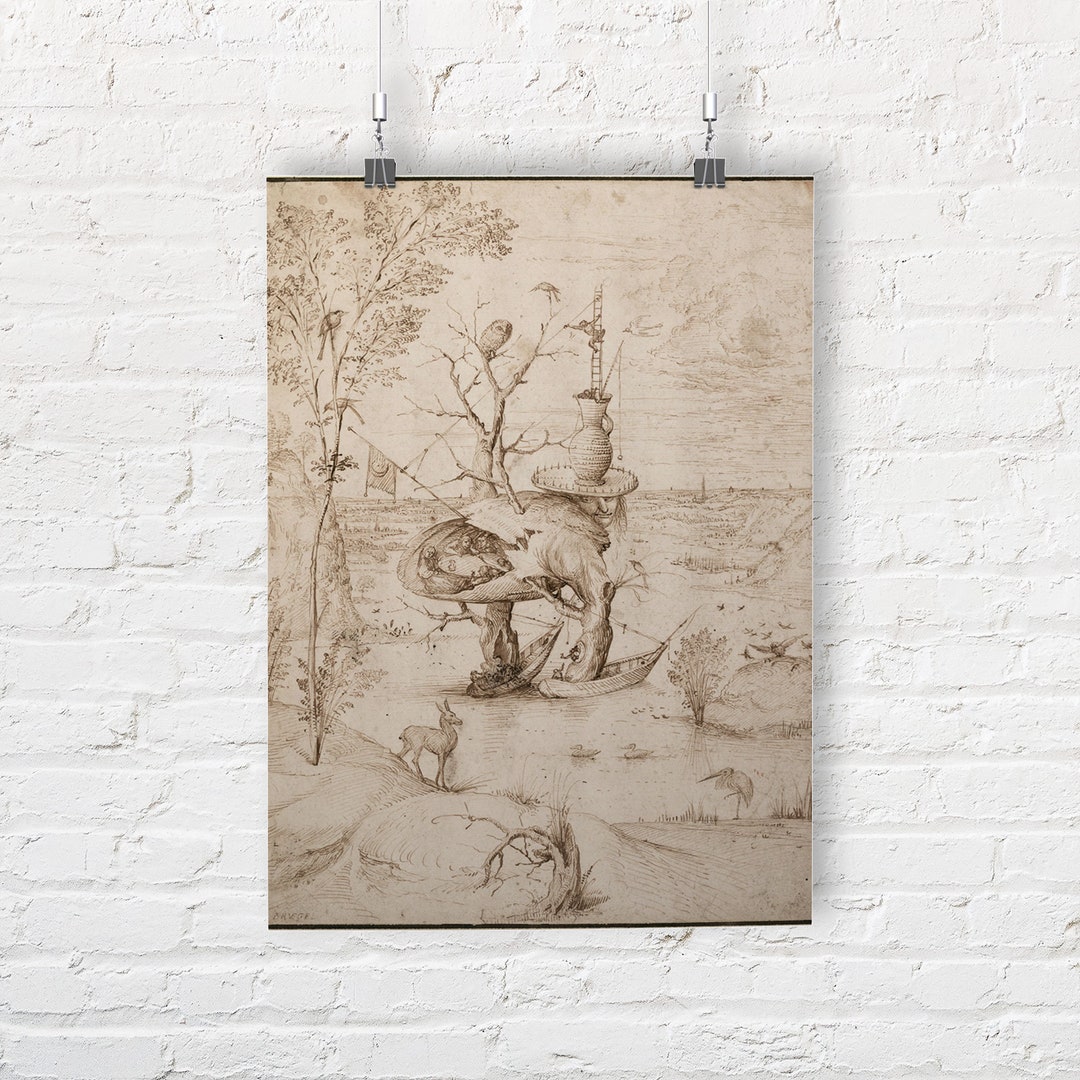 Hieronymus Bosch: the Tree-man. Fine Art Print/poster - Etsy