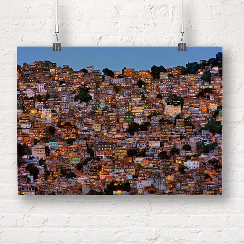 Rio De Janeiro Map Print Minimalistic Wall Art Poster City - Etsy