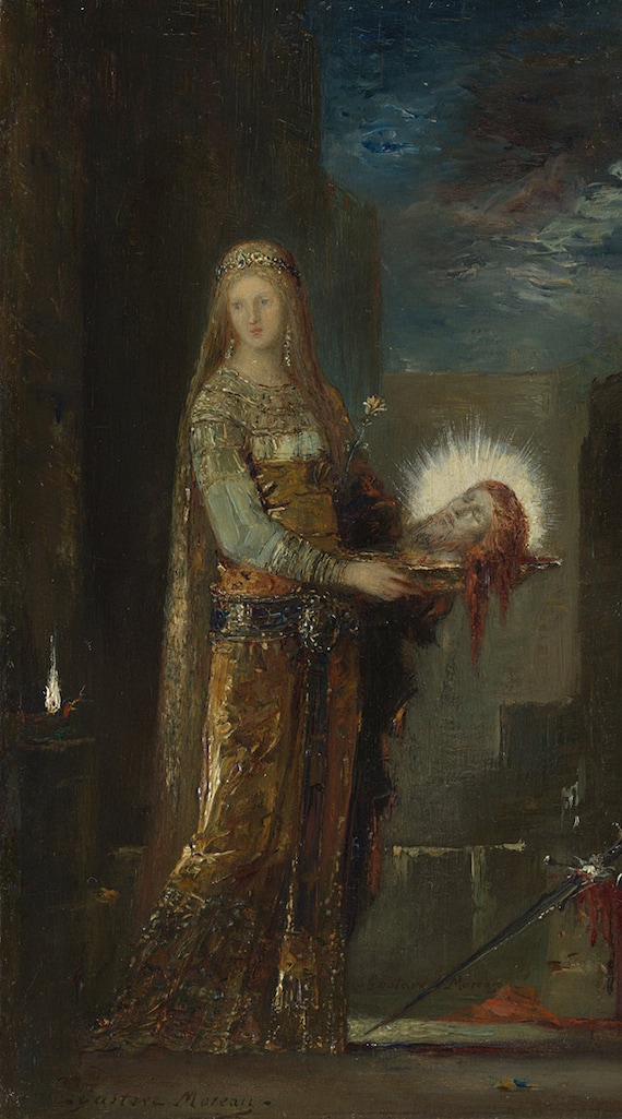 Gustave Moreau: Salome With the Head of John the Baptist. - Etsy
