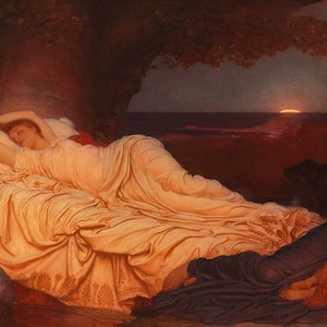 Lord Frederic Leighton: Cymon and Iphigenia. Fine Art Print/poster ...