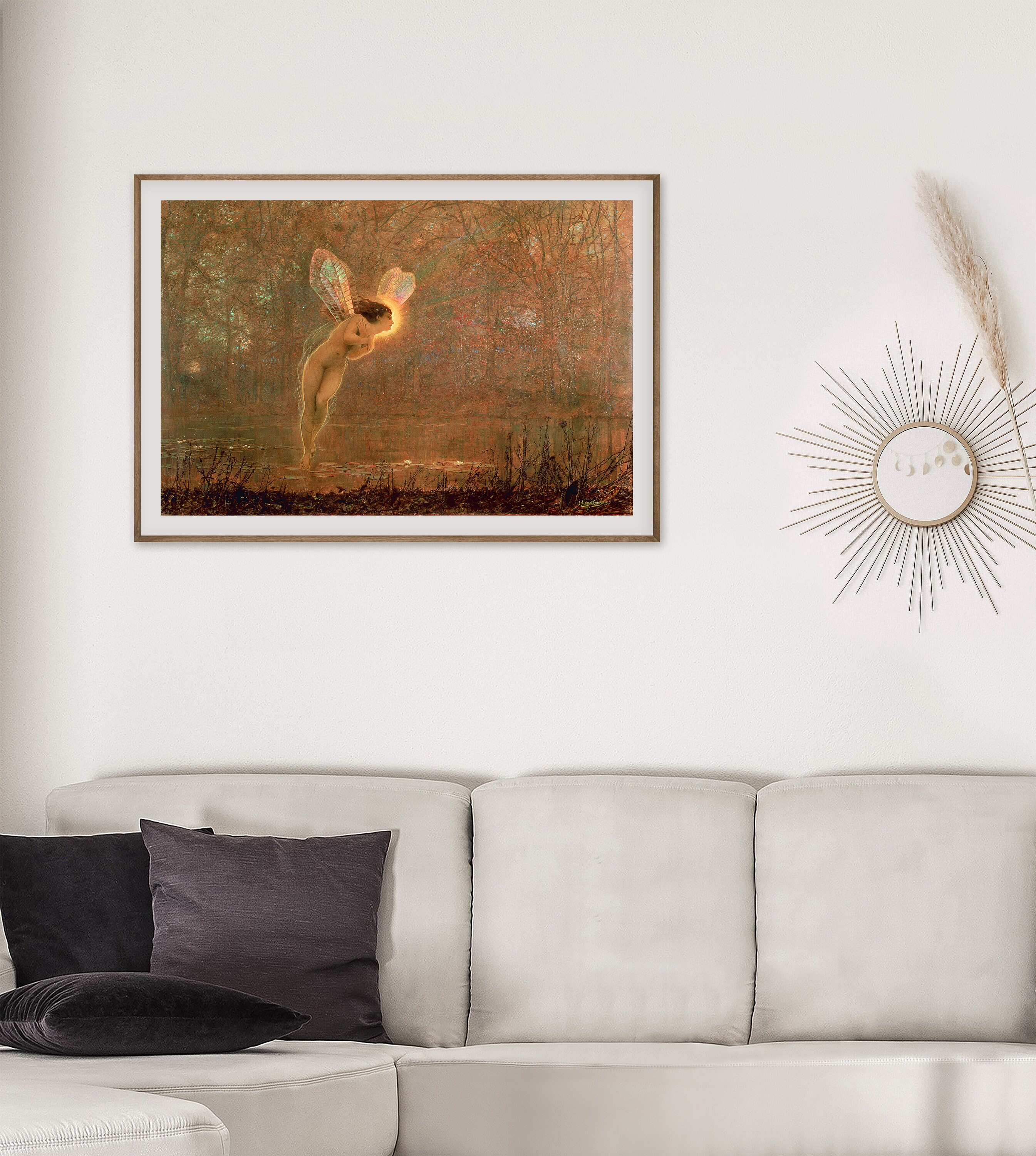 Premium Giclée Print of John Atkinson Grimshaw: Iris. Museum | Etsy