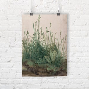Albrecht Durer: the Large Turf. Fine Art Print/poster. (001912) - Etsy