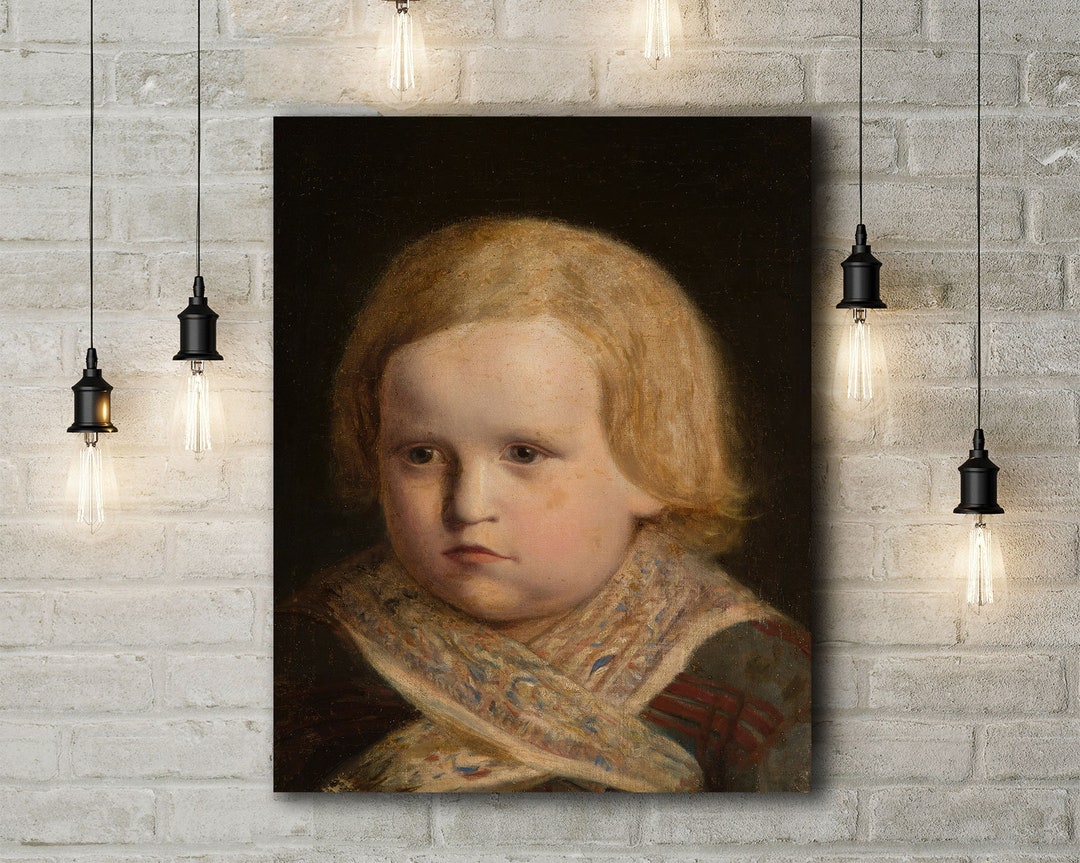 Canvas Art Print of Jan Matejko: Portrait of a Little Boy - Etsy