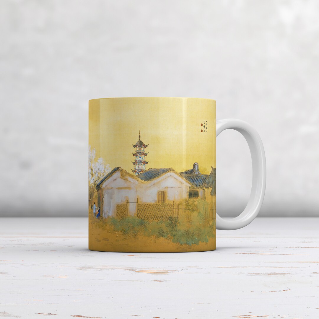 Takeuchi Seiho: Calm Spring in Jiangnan. Fine Art Mug/cup. - Etsy