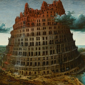 Pieter Bruegel the Elder: the Tower of Babel. Fine Art Print/poster ...