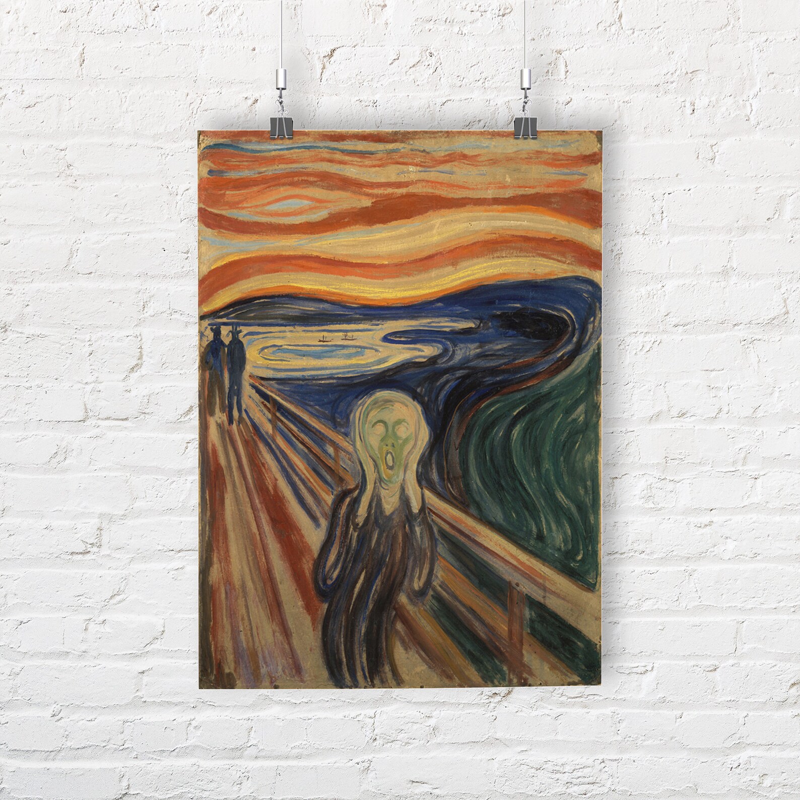 Edvard Munch: the Scream. Fine Art Print/poster 0080 - Etsy