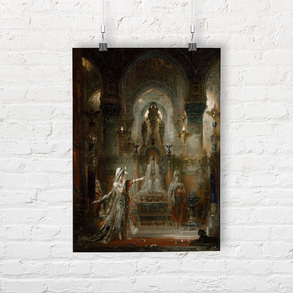 Gustave Moreau: Salomé Dancing Before Herod 1876. Fine Art - Etsy