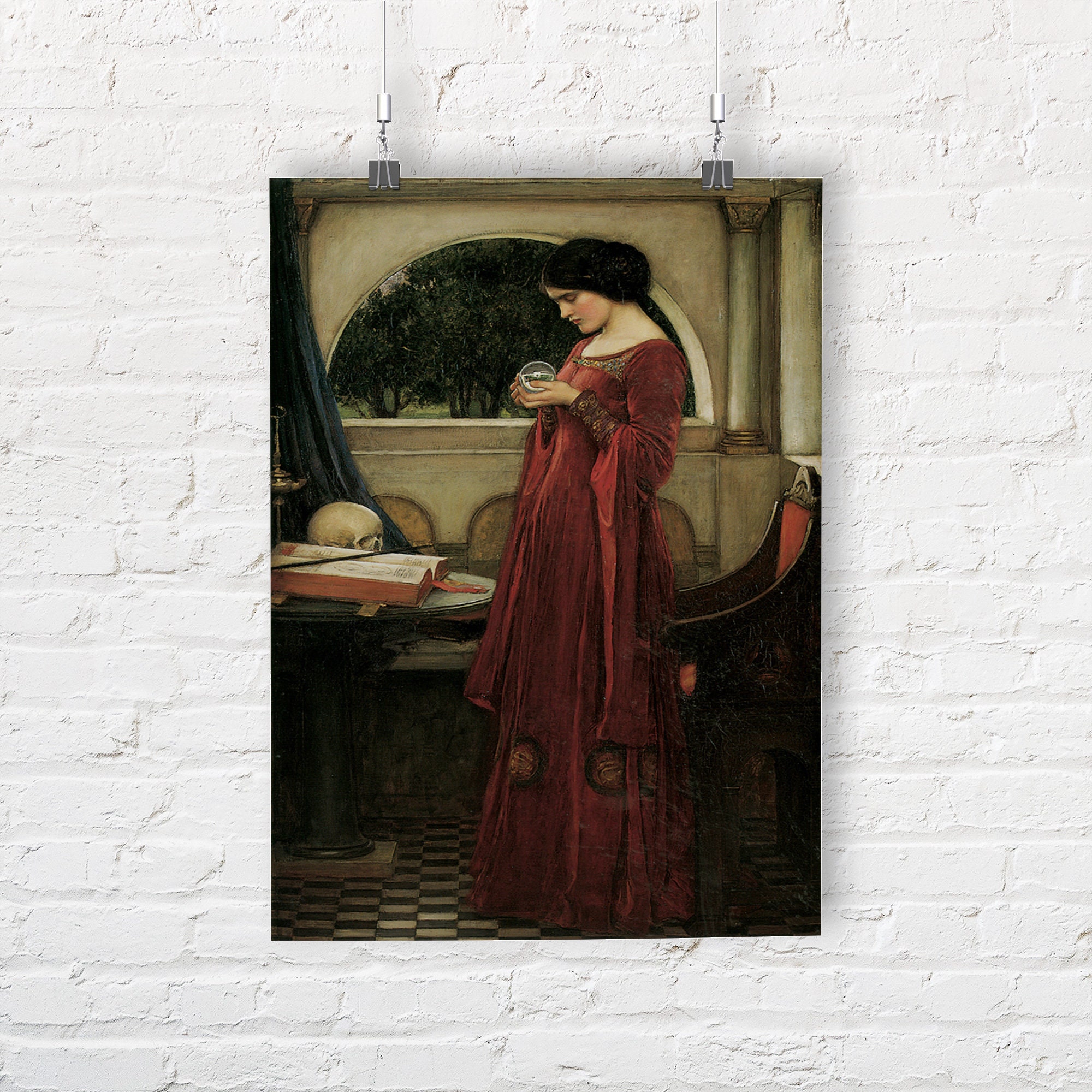 John William Waterhouse: the Crystal Ball. Fine Art Print/poster (00847 ...