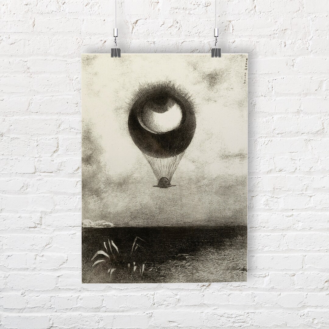 Odilon Redon: the Eye Like a Strange Balloon Mounts Toward Infinity ...