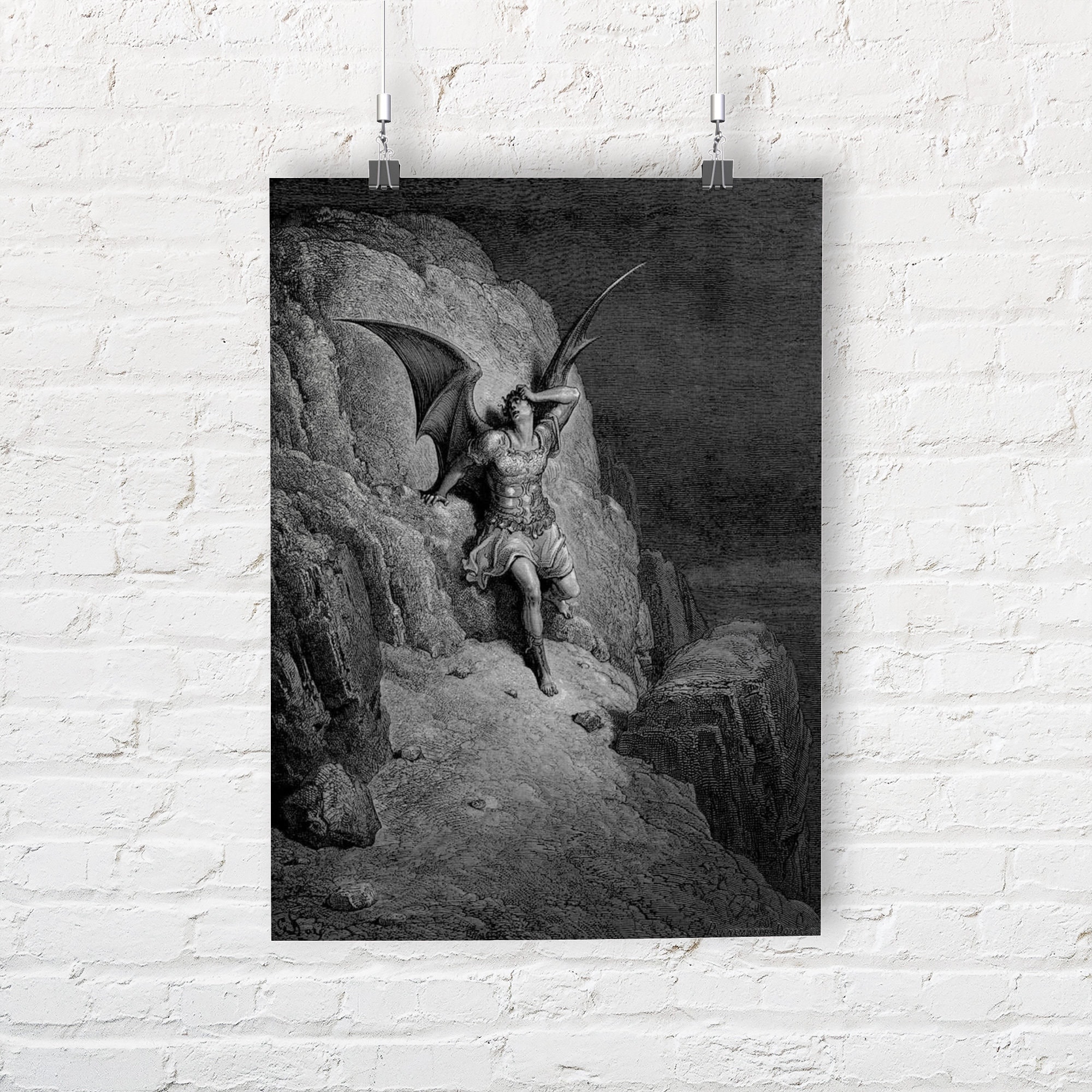 Gustave Dore Inferno Satan