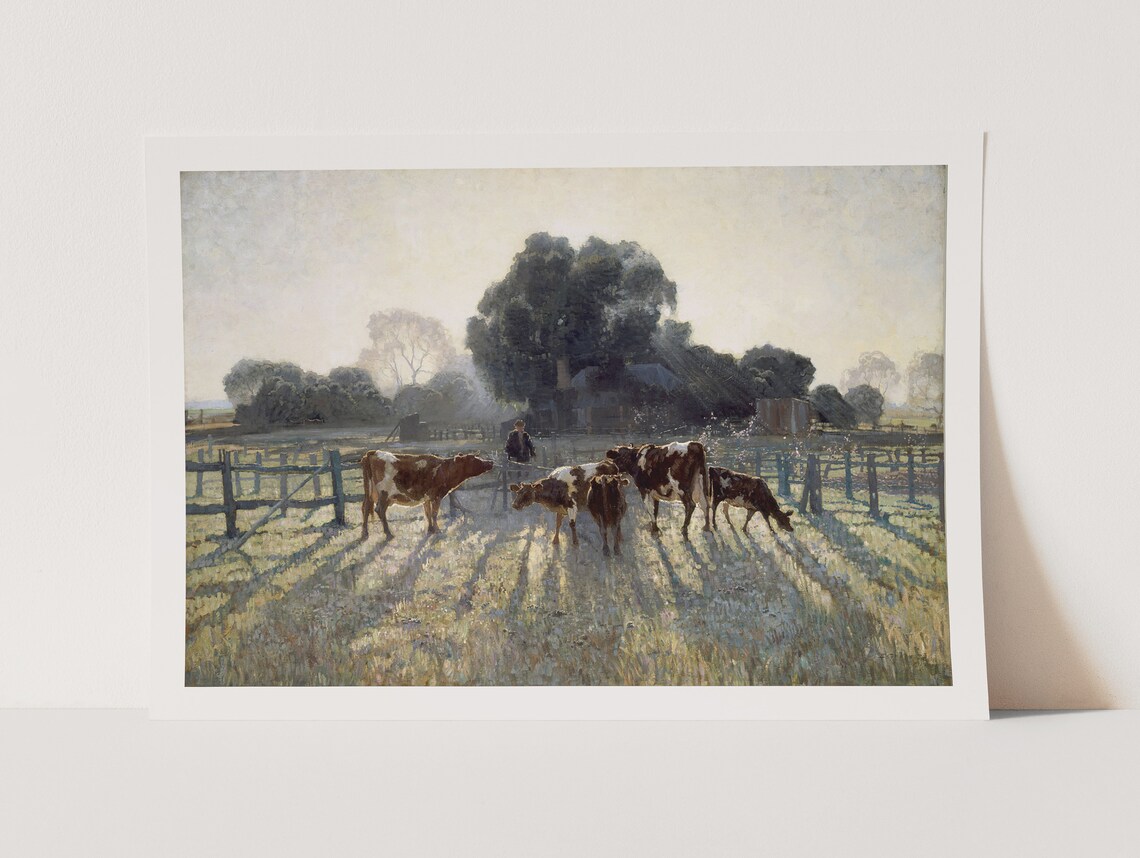 Premium Giclée Print of Elioth Gruner: Spring Frost. Museum Quality ...