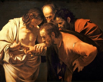 Caravaggio: the Deposition of Christ. Fine Art Print/poster. | Etsy