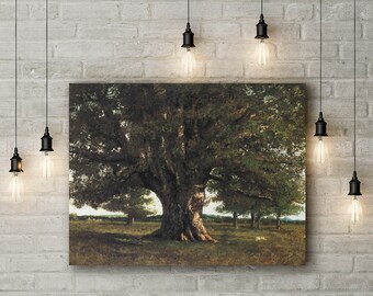Oak Tree Print | Etsy