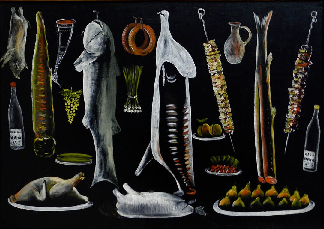 Niko Pirosmani: Still Life. Fine Art Print/poster. (003025) - Etsy