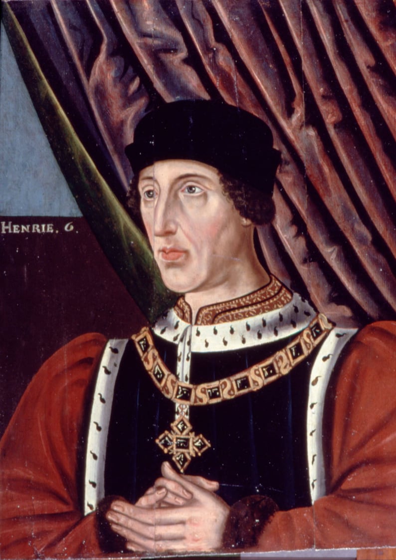 Henry VI King of England. Fine Art Print/Poster 004670 | Etsy