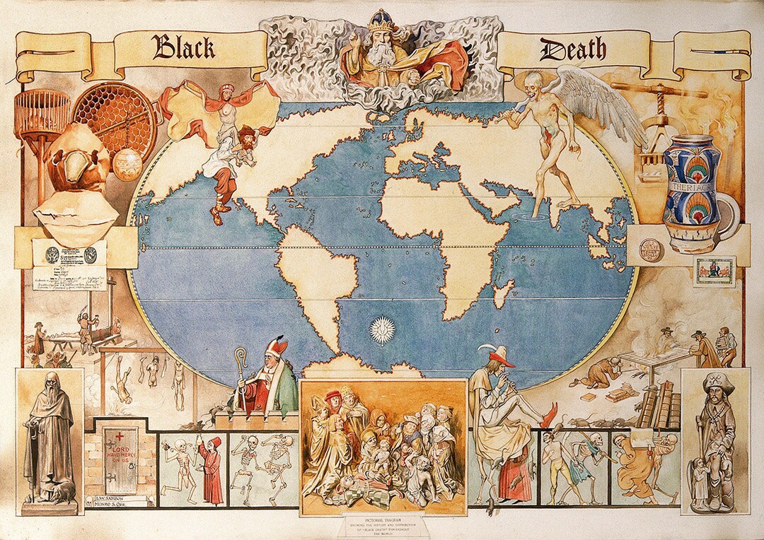 Munro Scott Orr: the History of the Black Death Throughout the World ...