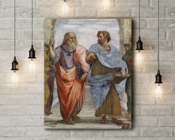 Aristotle And Plato Raphael