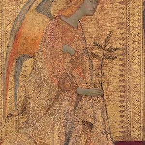 Simone Martini: the Angel of the Annunciation. Fine Art Print/poster ...
