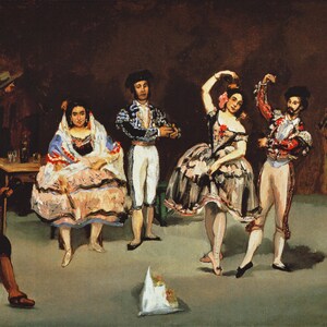 Edouard Manet: the Spanish Ballet. Fine Art Print/poster (00177) - Etsy
